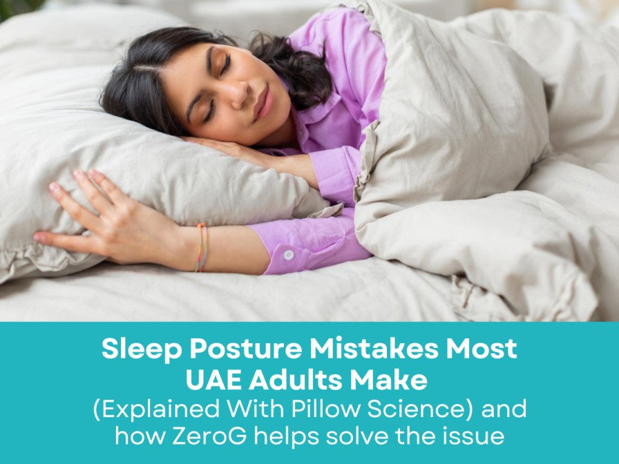 UAE Sleep Posture Mistakes & Pillow Guide for Winter Comfort